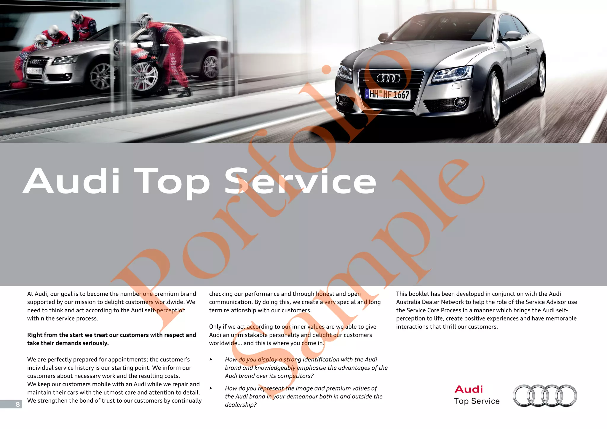 Audi Way sampler | PDF