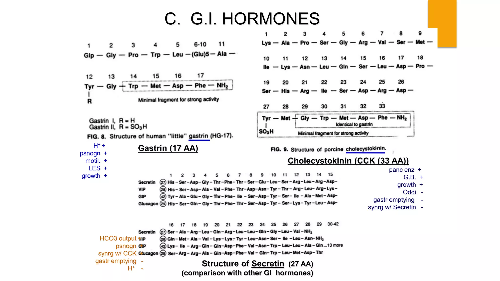 Gastrointestinal hormone 2 | PPTX