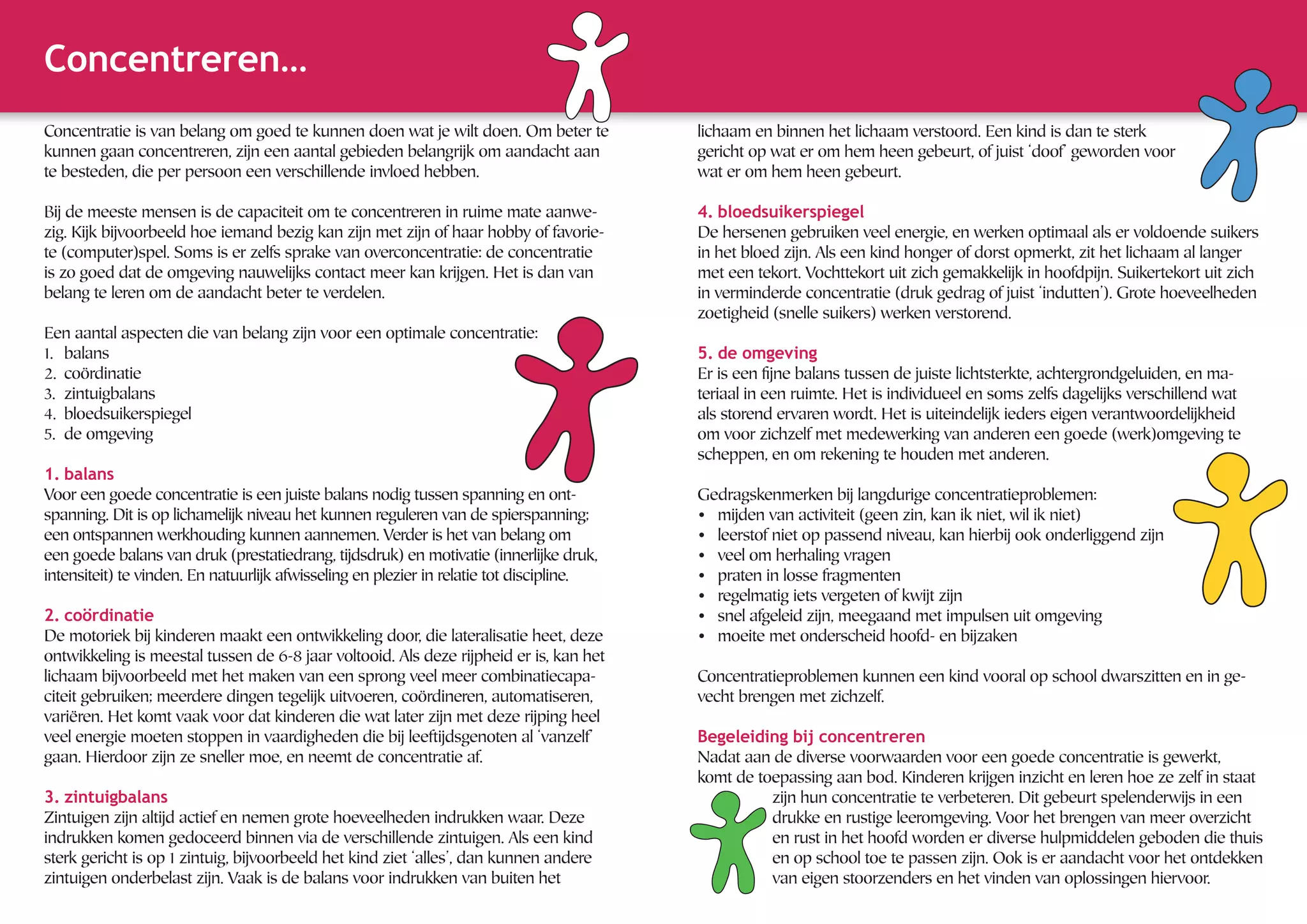 Folder Pentabalans Concentratie | PDF