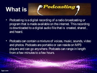 The Ultimate Guide to Podcasting | PPT
