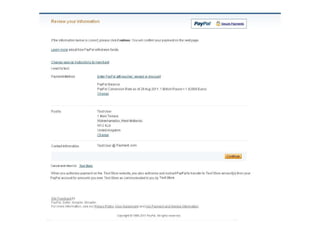 PayPal Merchant Demo | PPT