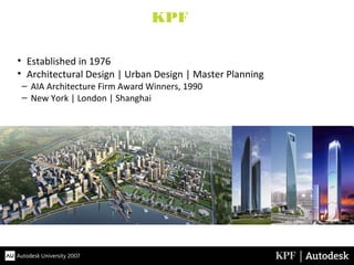 KPF_AU-Advanced Massing Study with Revit | PPT