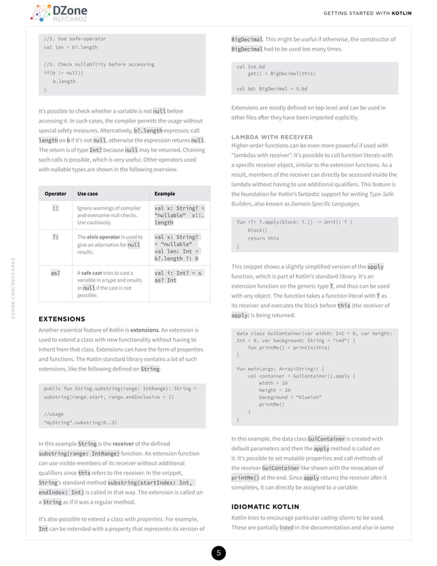 9054799 dzone-refcard267-kotlin | PDF