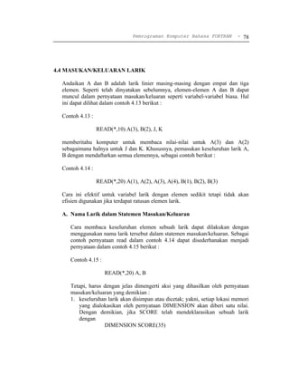 90594480 bab-4-larik-array-fotran | DOC