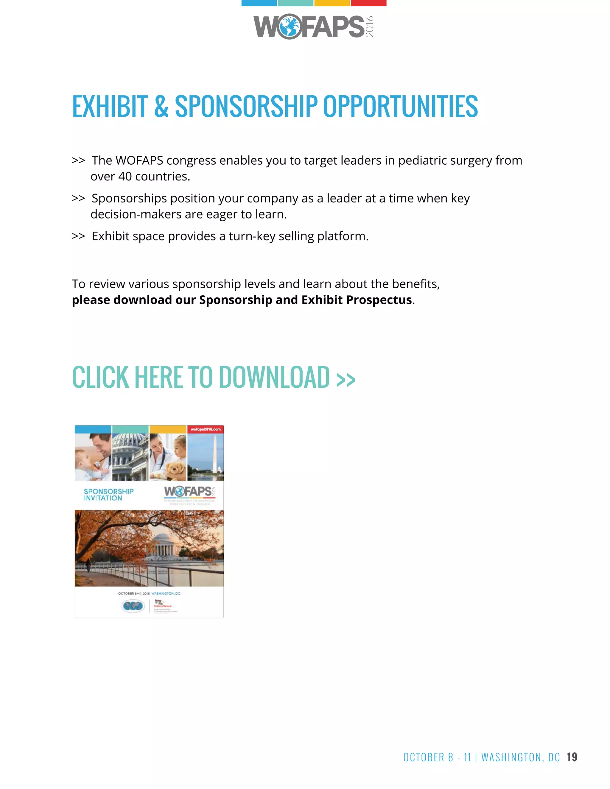 WOFAPS 2016 Brochure | PDF