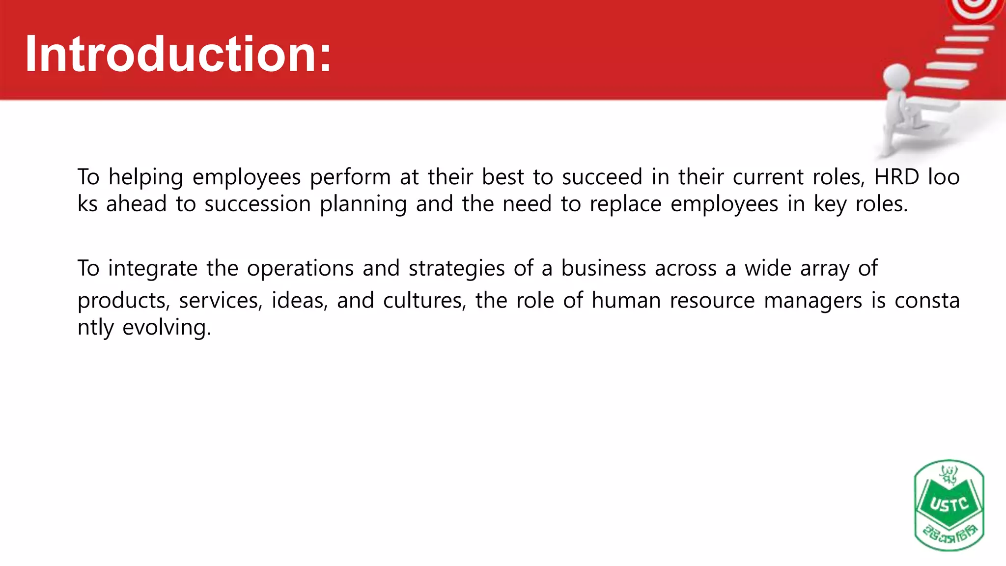 Roles and Responsibility of HRD | PPTX | Human Resources | Business