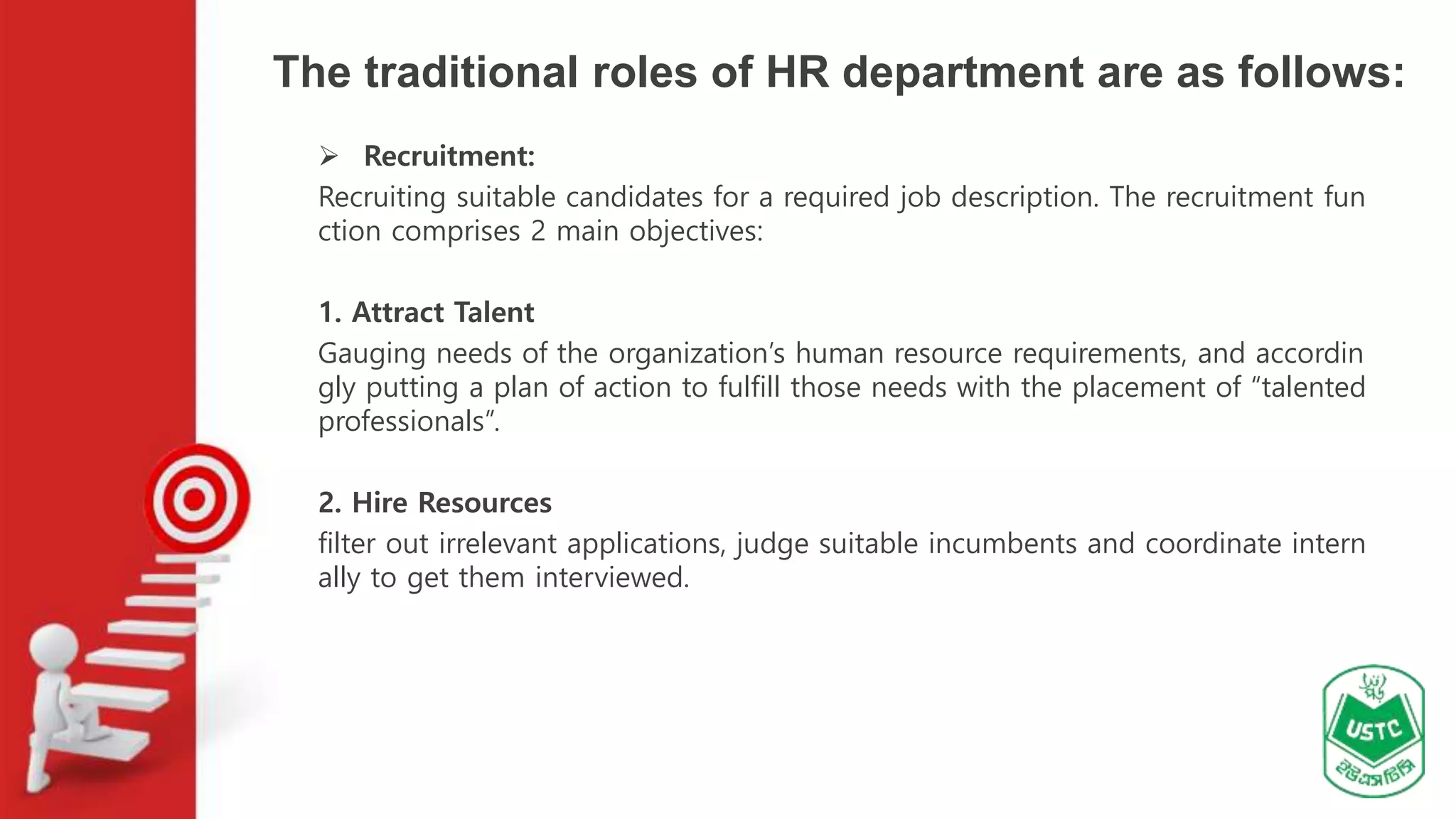 Roles and Responsibility of HRD | PPTX | Human Resources | Business