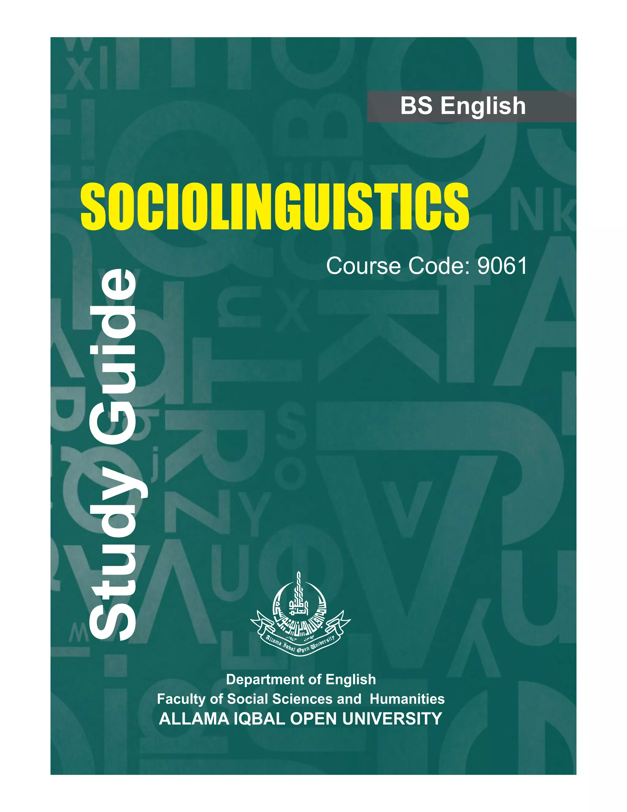 sociolinguistics | PDF