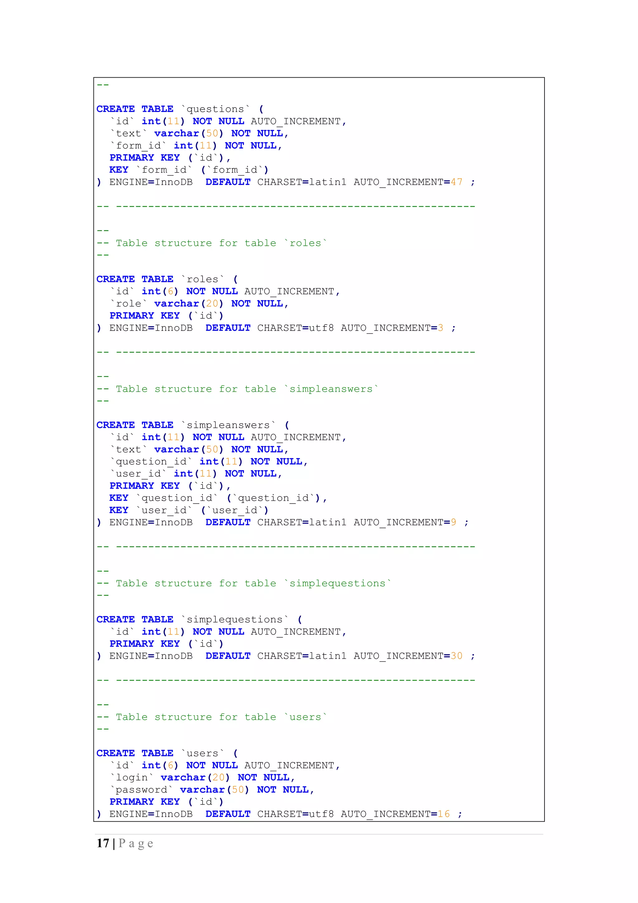 IndieLabs-FormsApp Using Spring Framework | PDF