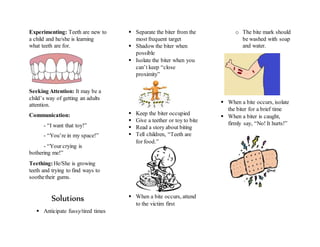 biting brochure | DOCX