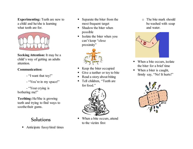 biting brochure | DOCX