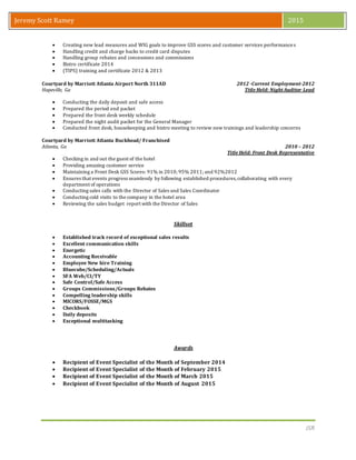 Jeremy S Ramey Marriott Resume (2) | DOCX