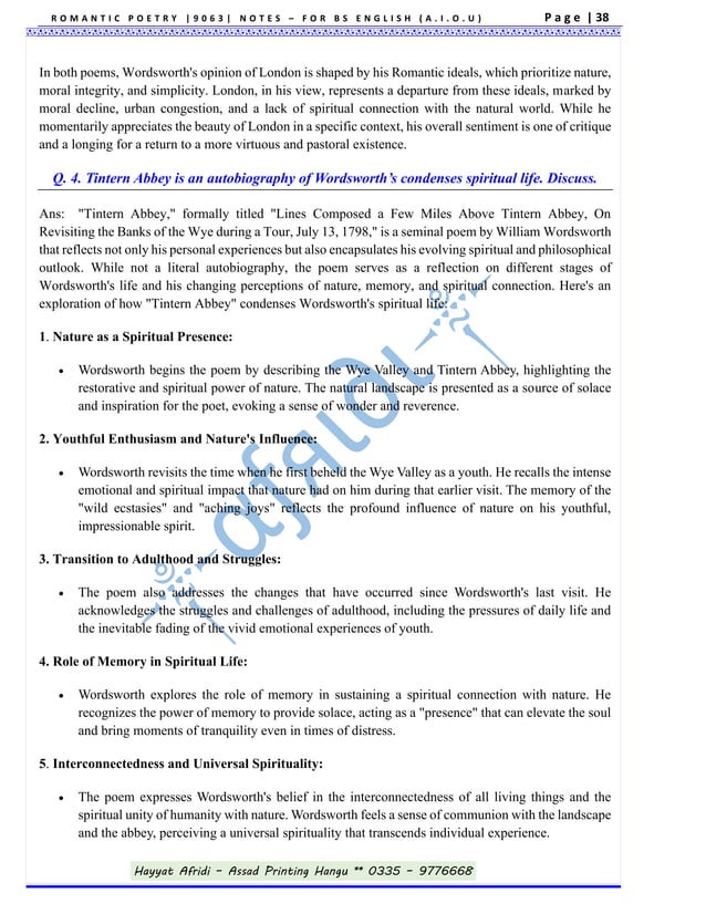 9063 Notes (1).pdf AIOU Notes and Solution | PDF