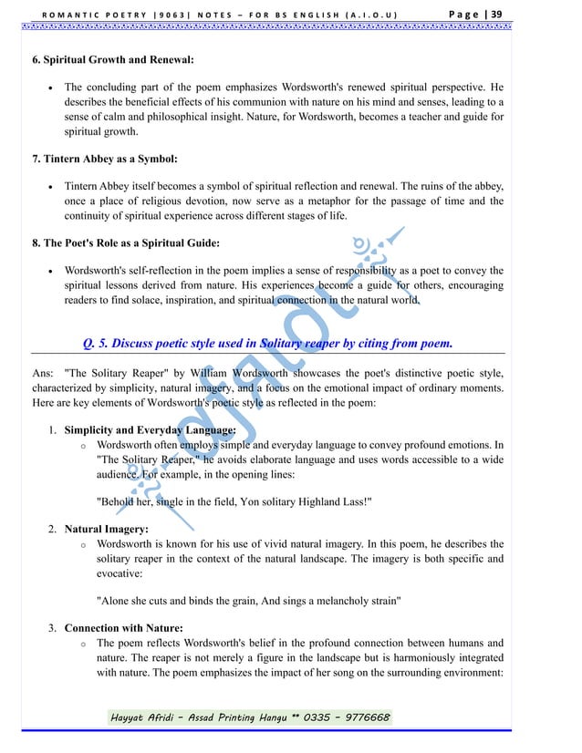 9063 Notes (1).pdf AIOU Notes and Solution | PDF