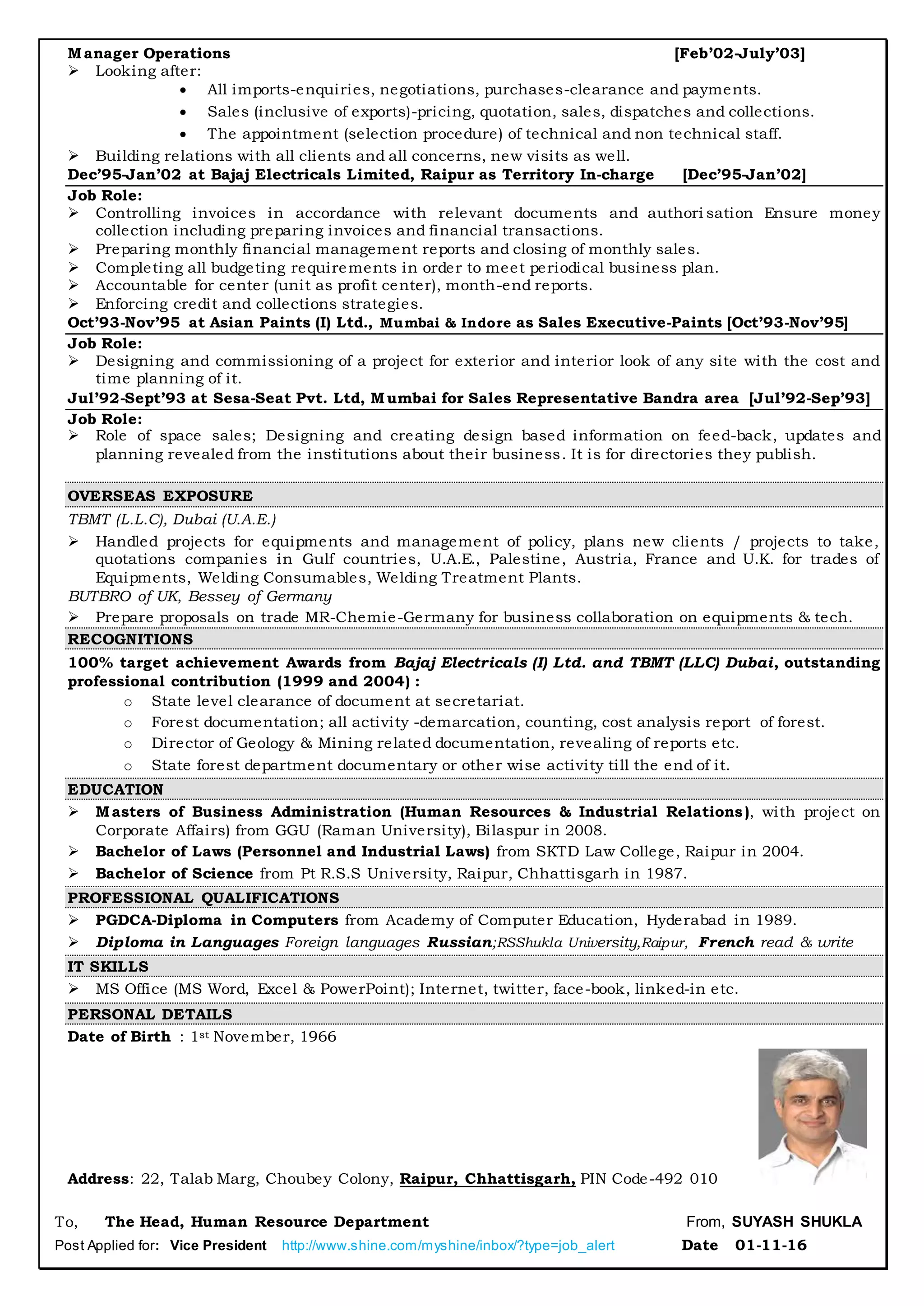 CV Suyash 101116 | DOCX