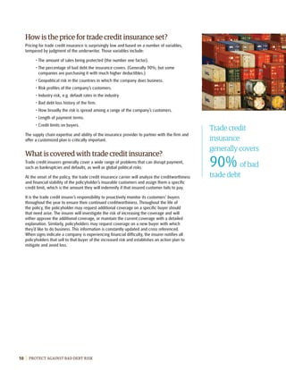 Protecting bad debt white paper | PDF