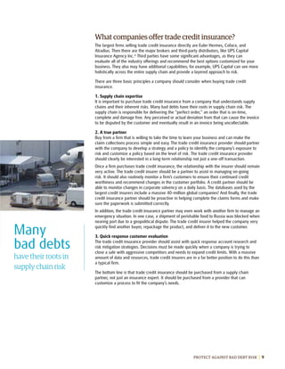 Protecting bad debt white paper | PDF