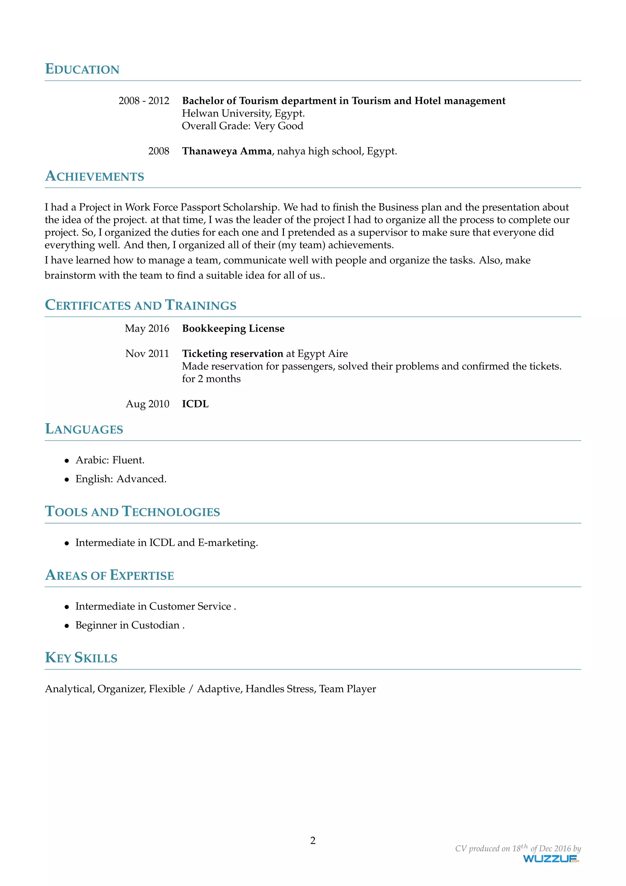 Ahmed Ghareeb CV | PDF