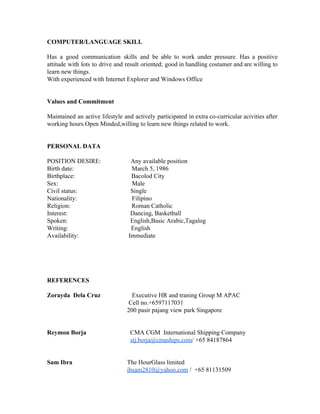 Jaime_Resume (1) | PDF