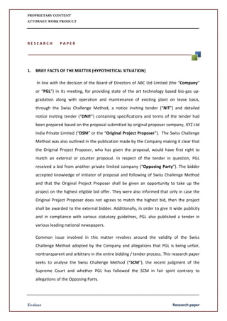 Swiss Chalange Method | PDF