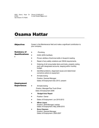 resume_osama 07-21-14 | PDF
