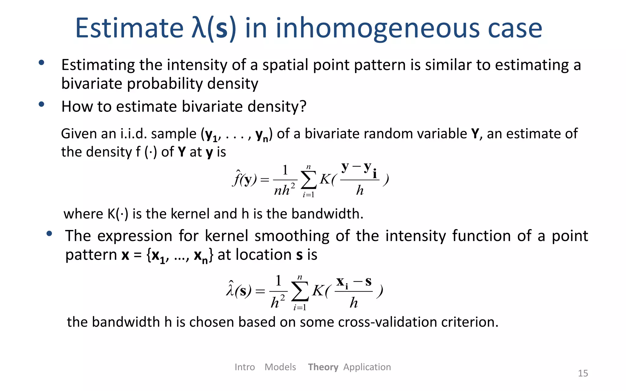 Spatial Point Processes and Their Applications in Epidemiology | PDF