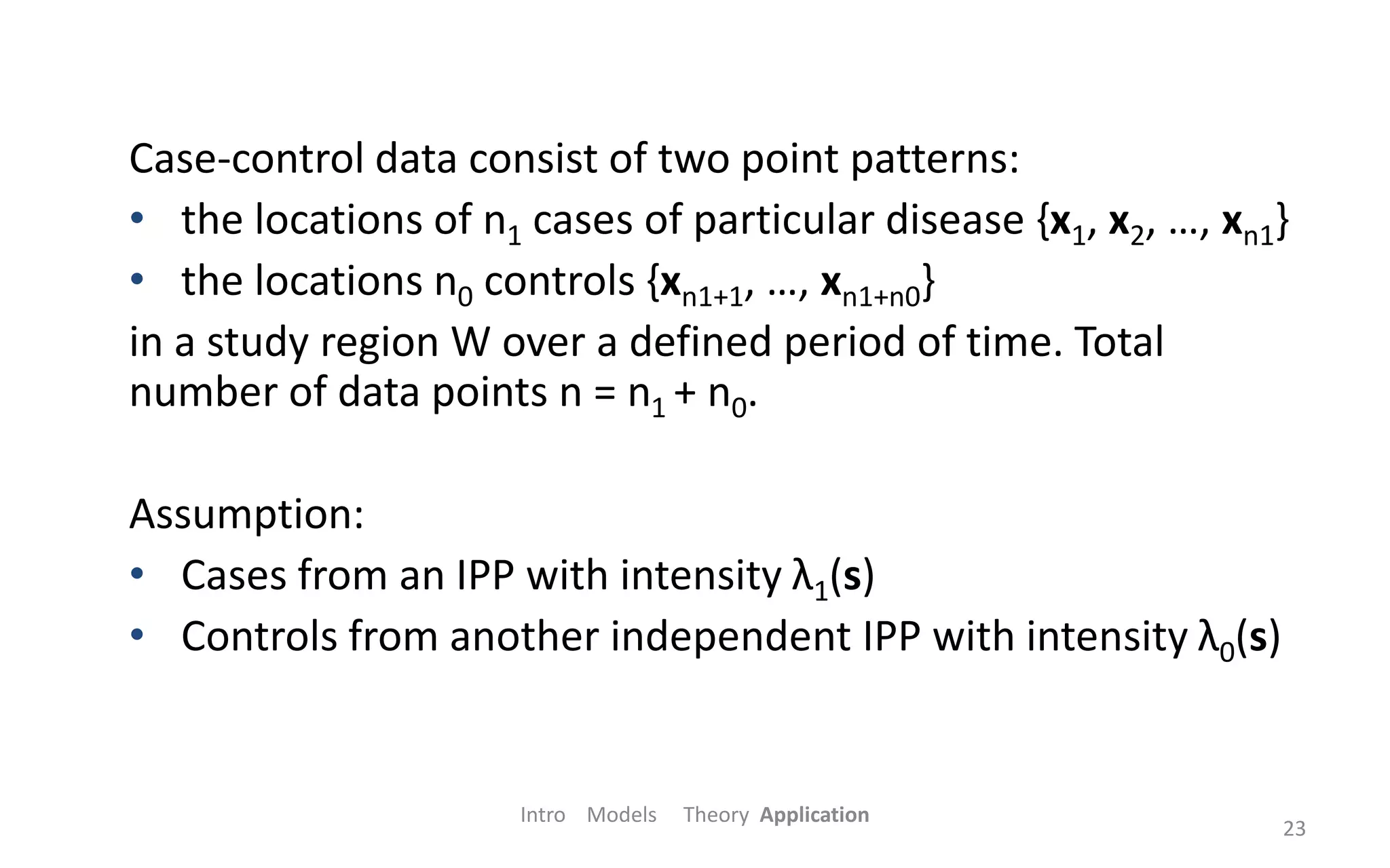 Spatial Point Processes and Their Applications in Epidemiology | PDF
