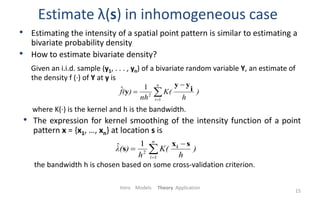 Spatial Point Processes and Their Applications in Epidemiology | PDF