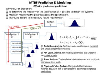 The MTBF - Day1_v2 | PDF