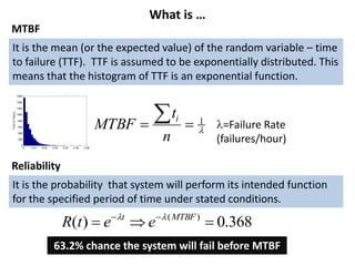 The MTBF - Day1_v2 | PDF