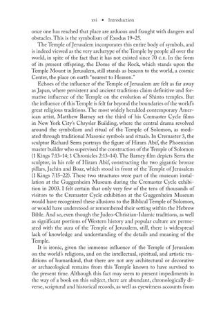 The Temple Of Jerusalem Past Present And Future John M Lundquist | PDF