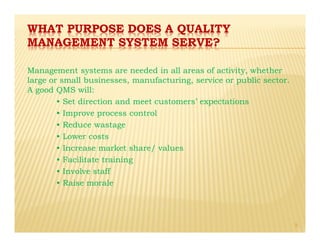 Quality Management System | PDF