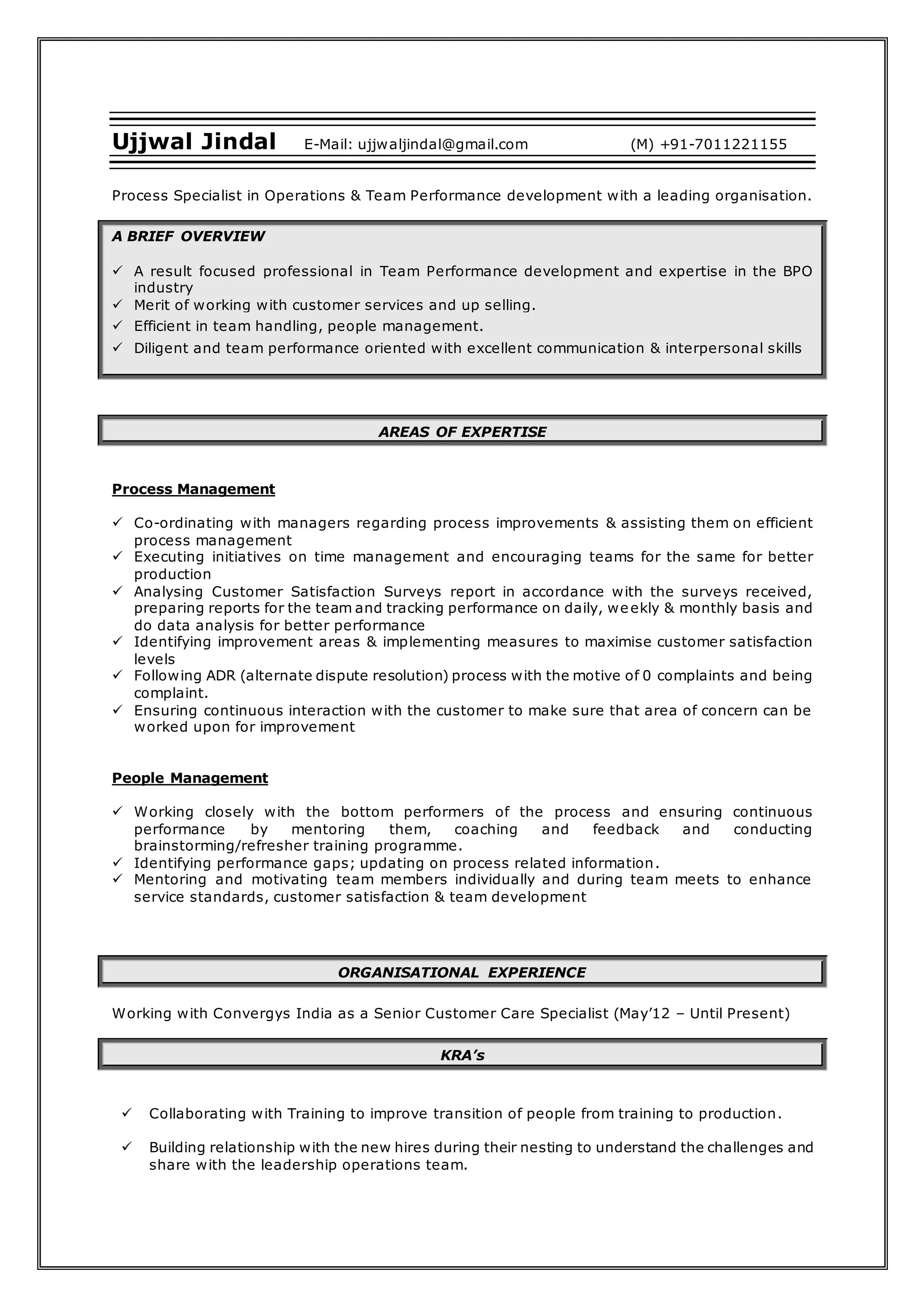 Ujjwal JindalResume | DOCX