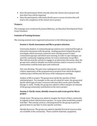 Needs Assess Micro-Project General Report_Mahoney | DOC