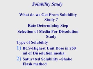 Dissolution-method Development-PPT | PPT