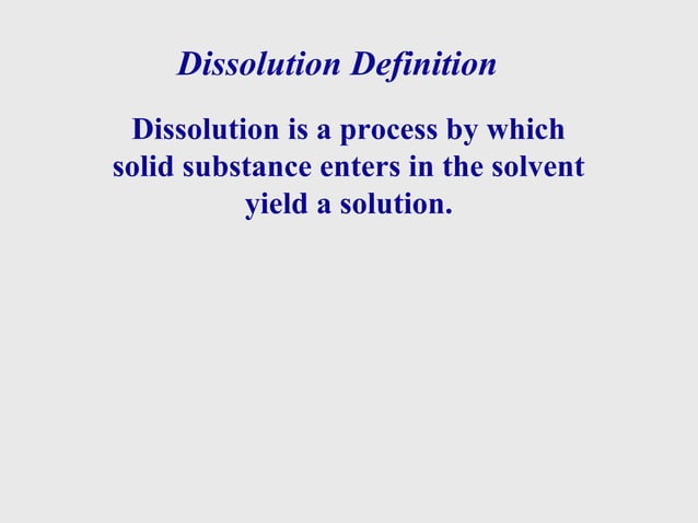 Dissolution-method Development-PPT | PPT