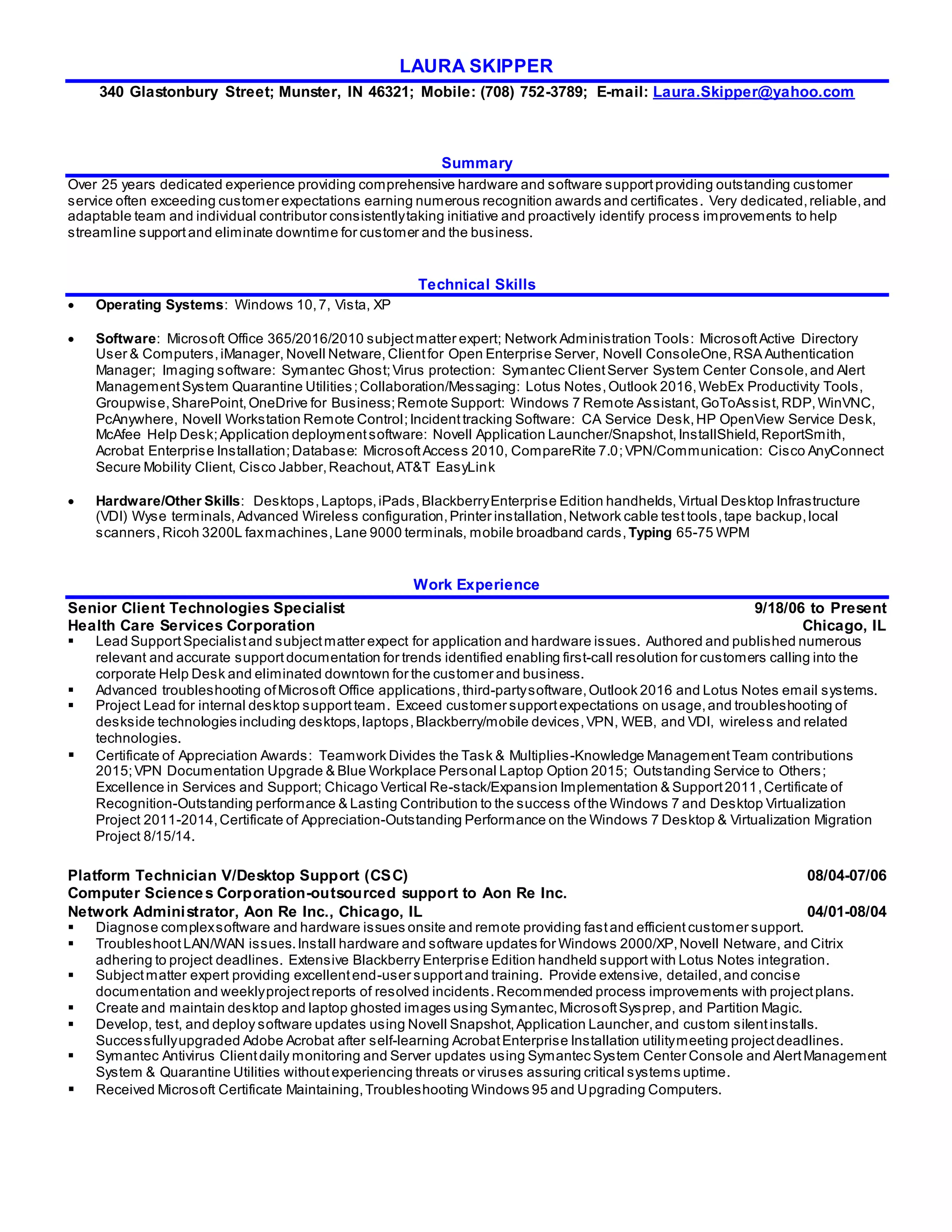 Laura Skipper Resume 2016 | DOCX