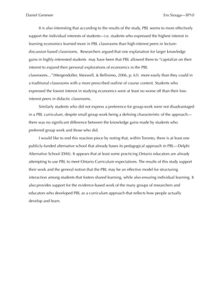 Standard of Practice-Professional Knowledge—Evidence for Problem-based ...