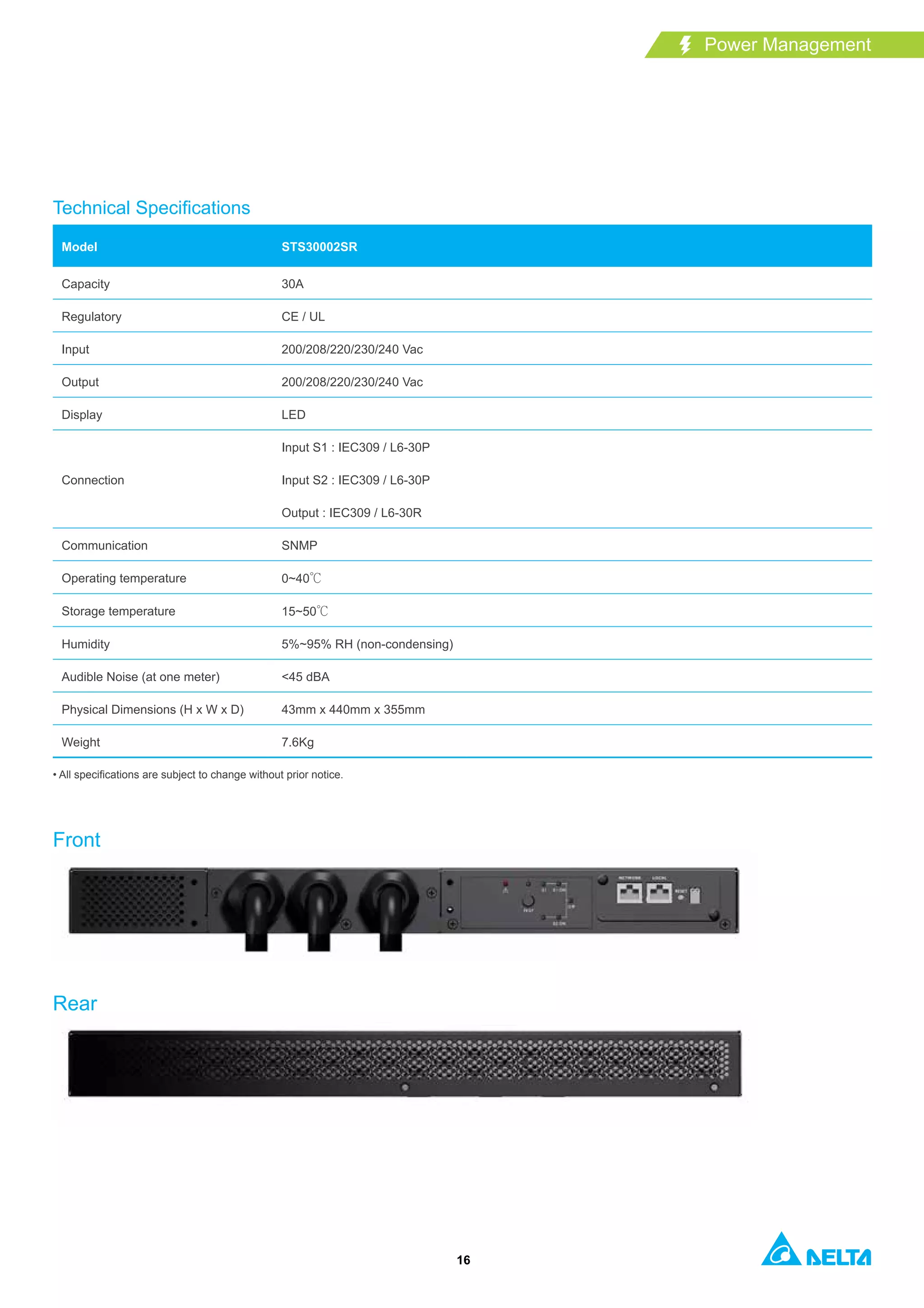 Delta-Data Center Solutions (1) | PDF