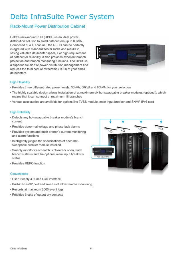 Delta-Data Center Solutions (1) | PDF