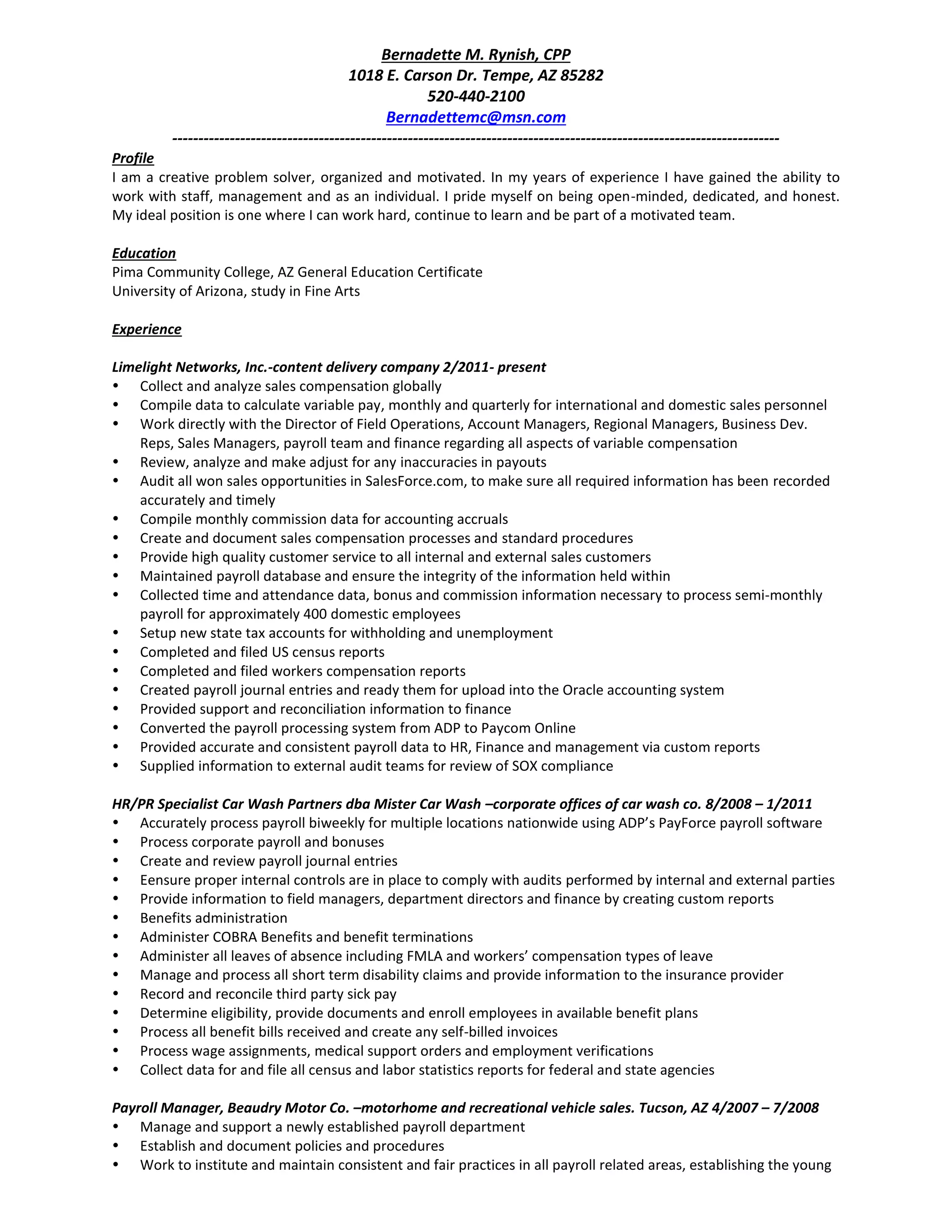 Bernadette M Cardenas 1 | PDF