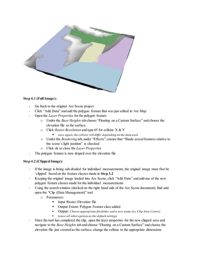 ArcGIS Volume Measurement Tutorial | PDF