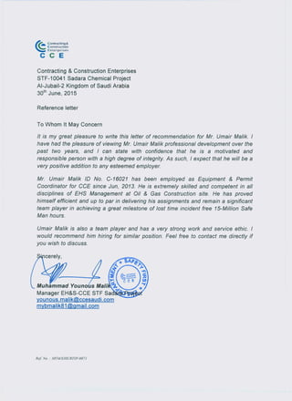 Reference Letter | PDF