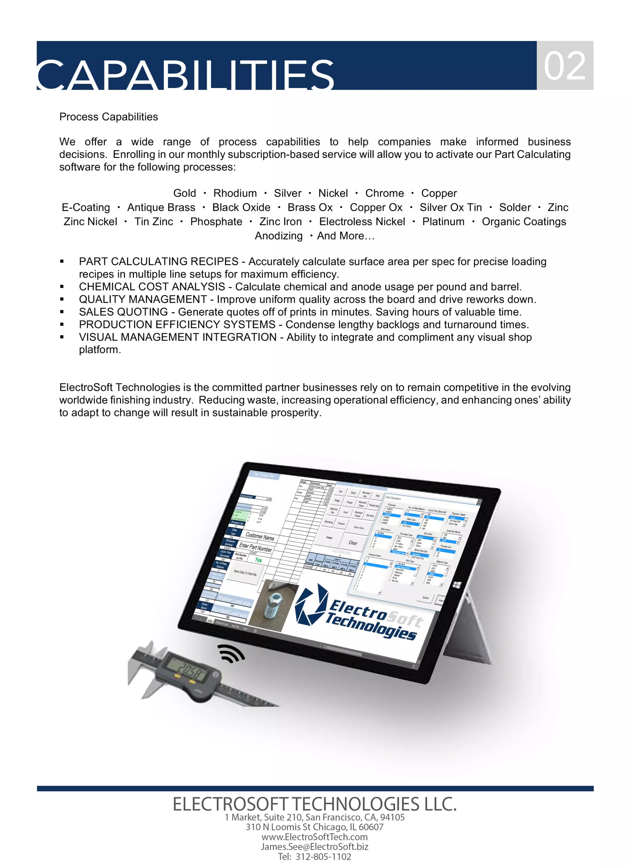 ElectroSoft Technologies Company Overview (1) | PDF
