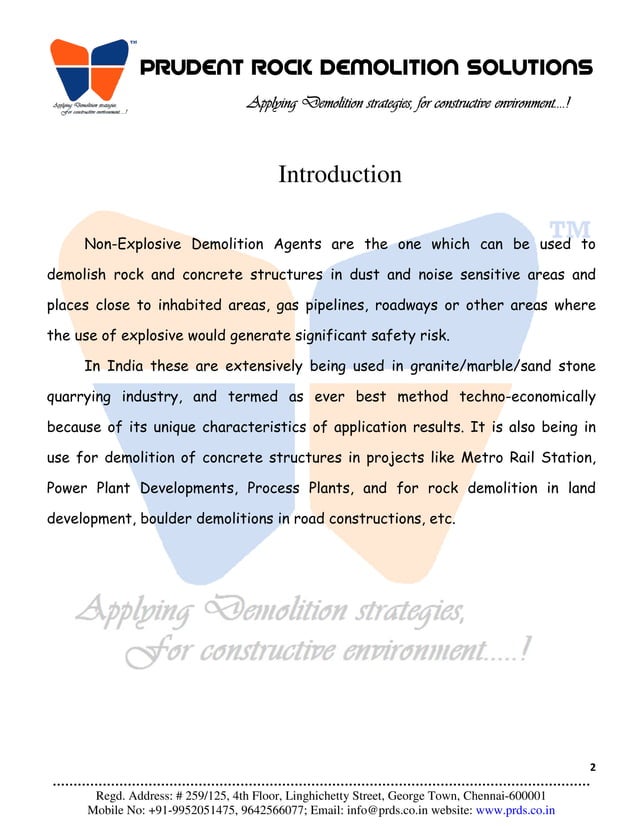 Expansive Mortar Application on RCC & PCC Structures | PDF | Civil ...