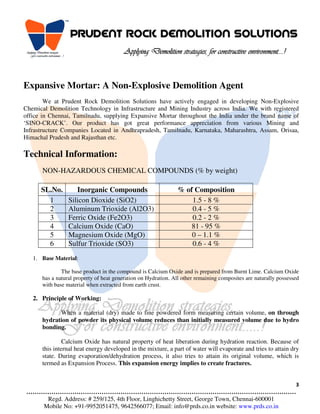 Expansive Mortar Application on RCC & PCC Structures | PDF | Civil ...