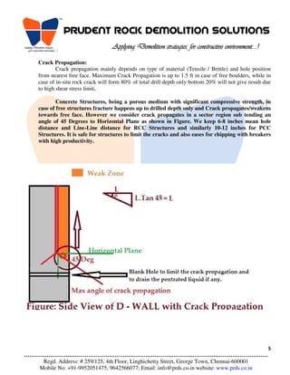 Expansive Mortar Application on RCC & PCC Structures | PDF | Civil ...