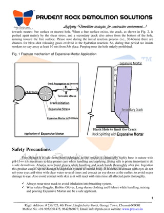 Expansive Mortar Application on RCC & PCC Structures | PDF | Civil ...