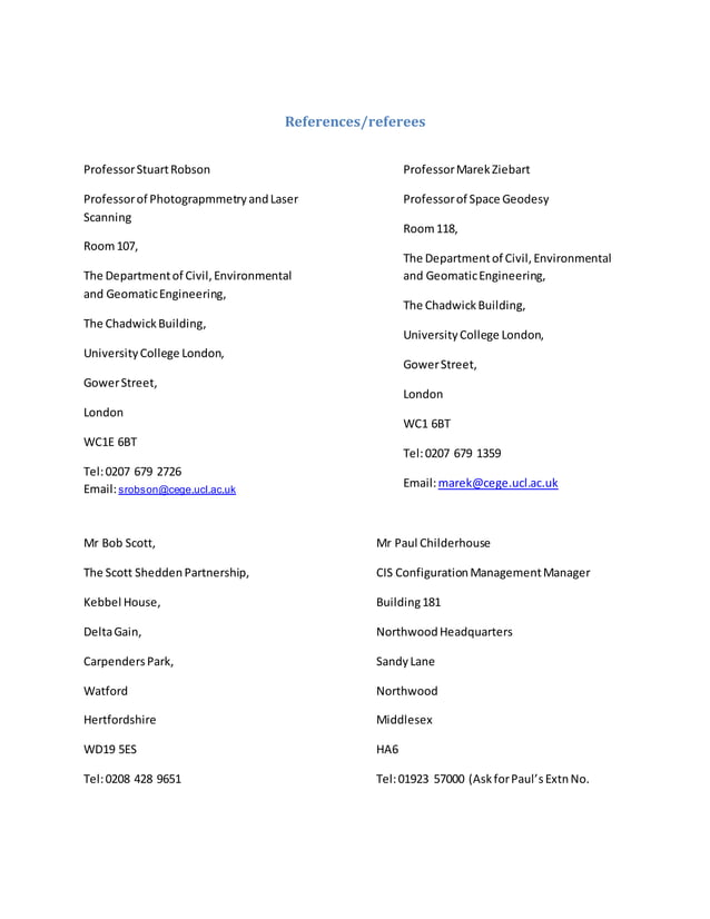 Degree Module Breakdown | DOCX