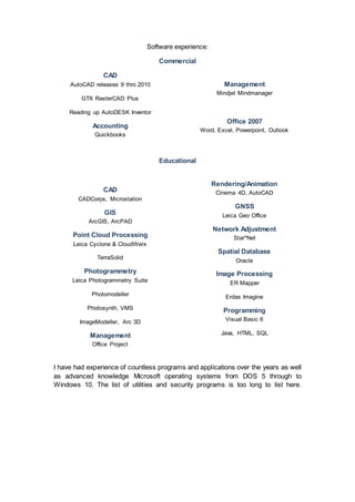 Degree Module Breakdown | DOCX